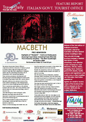 Travel Daily | Italy - Macbeth