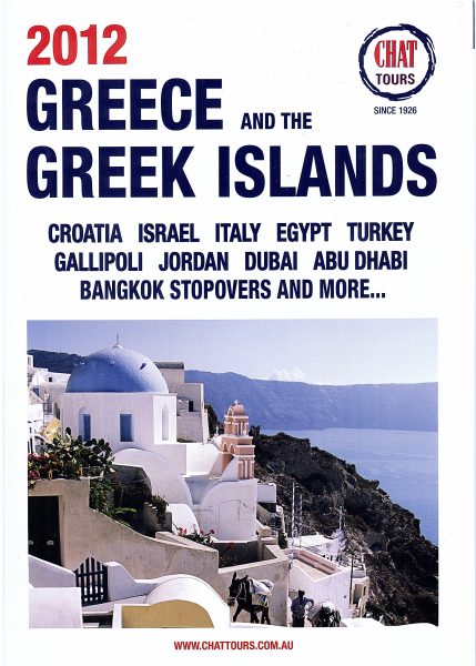 Travel Daily | Chat Tours - Greece and the Greek Islands 2012