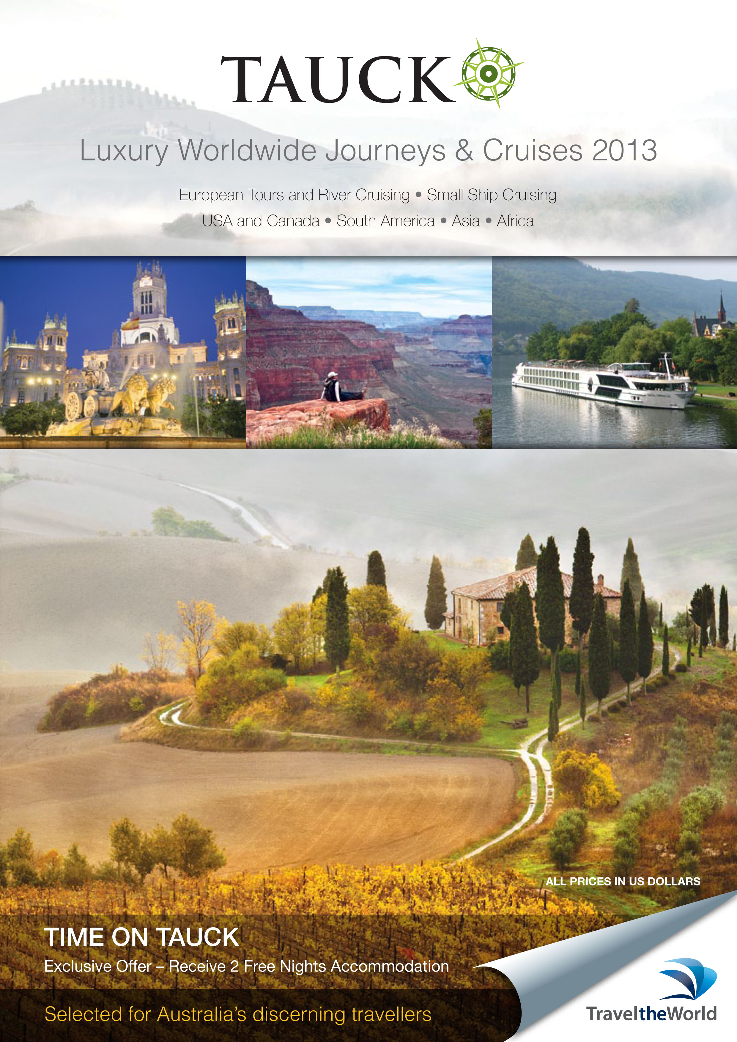 Travel Daily | Tauck - Luxury brochure for Australian travellers